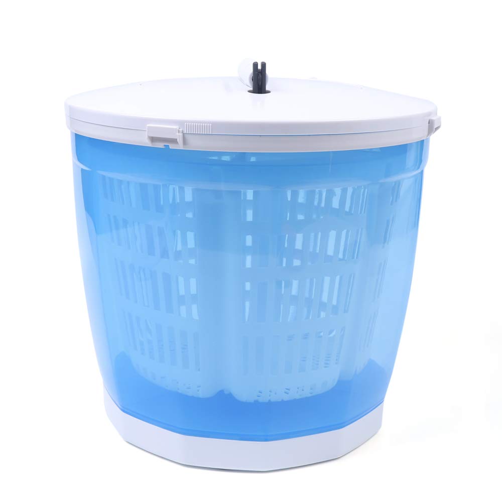 2 in 1 Portable Washer Spin Dryer Washing Machine Mini Travel Outdoor，Manual Washing Machine Portable Laundry Washer for Camping, Apartments, Dorms