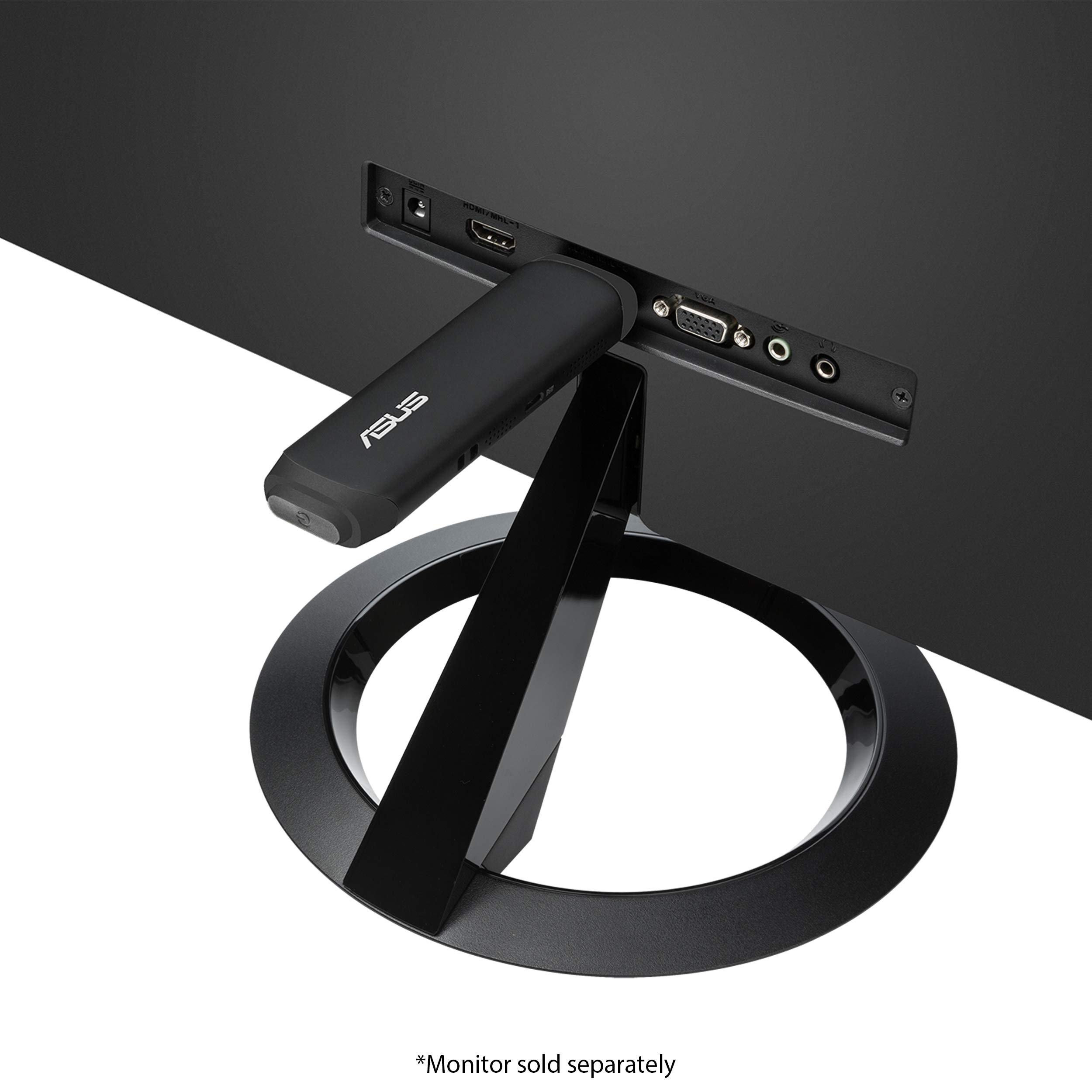 ASUS Vivo Stick PC TS10 Intel Atom Quad Core 2GB RAM 32GB eMMC WiFi Bluetooth Built-in TPM Windows 10 Pro