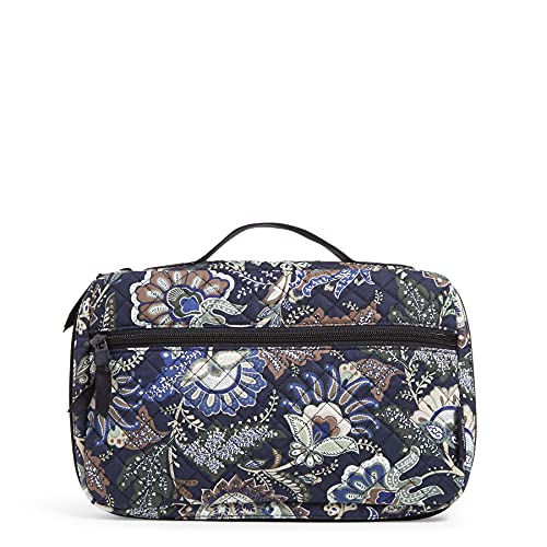 Vera Bradley Women's Cotton Travel Baby Changing Pad, Java Navy Camo - Recycled Cotton, One Size