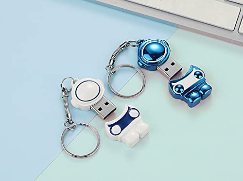 Cool USB Flash Drive Cartoon Spaceman Thumb Drive Funny USB Drive Cute Astronaut Character USB Date Storage Jump Drive Pendrive Memory Stick Novelty Gift Character USB Flash Drive USB 2.0 16GB