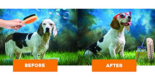 crbn Short Hair Dog Brush - Pet Brushing Comb for Short Hair Coats β Detangling and Shedding Coat Hair Remover