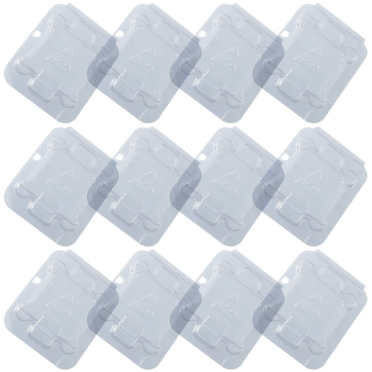 ToToT 14pcs Universal CPU Protection Box 5.5x6.5cm Computer CPU Case Tray Flip Top Container LGA1150 / 1151/1155/1156 i3 i5 i7 CPU Intel Protector Cover