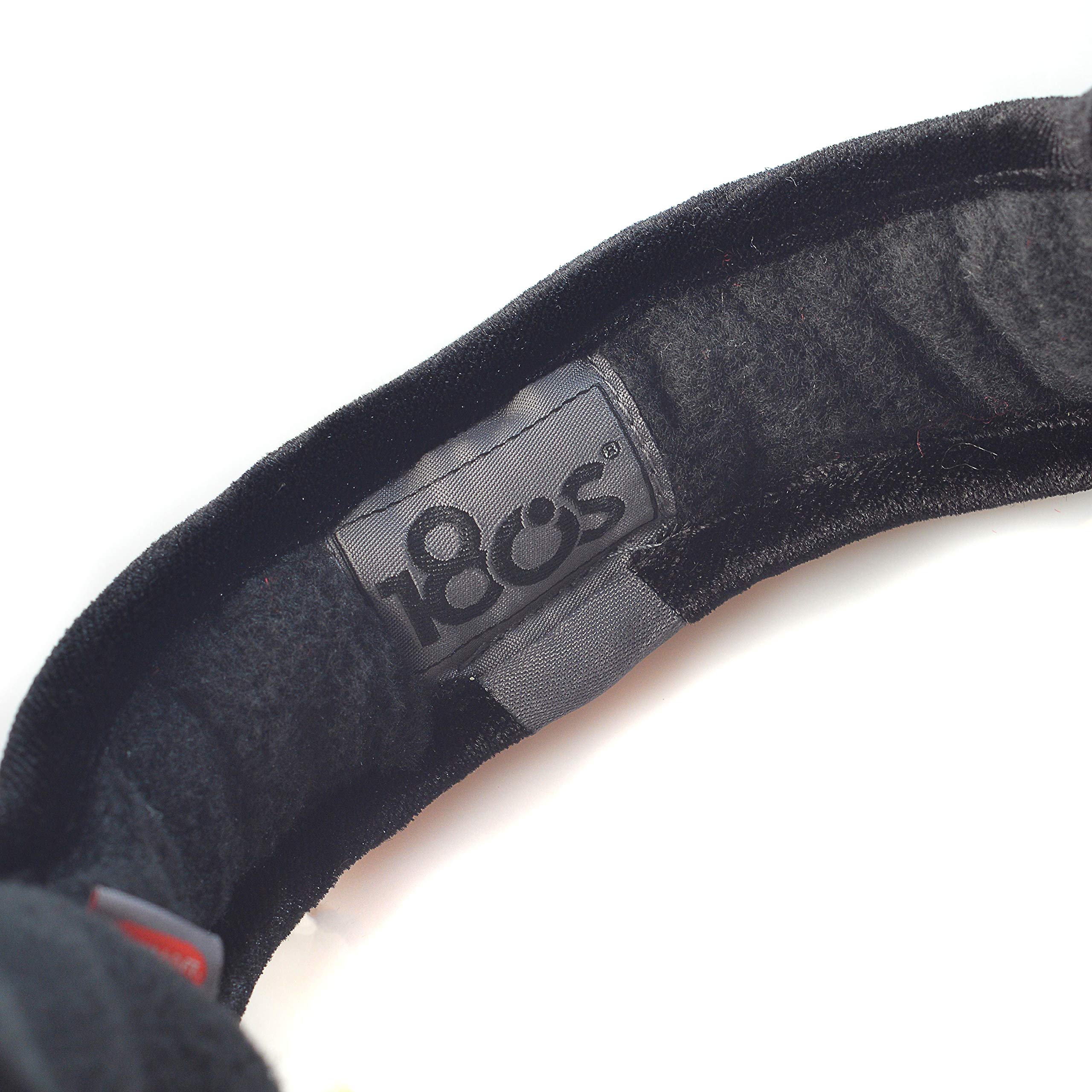180s Men's Wool Behind-the-Head Ear Warmer (Black)