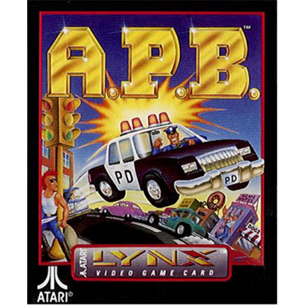 A.P.B. APB Game for Atari Lynx