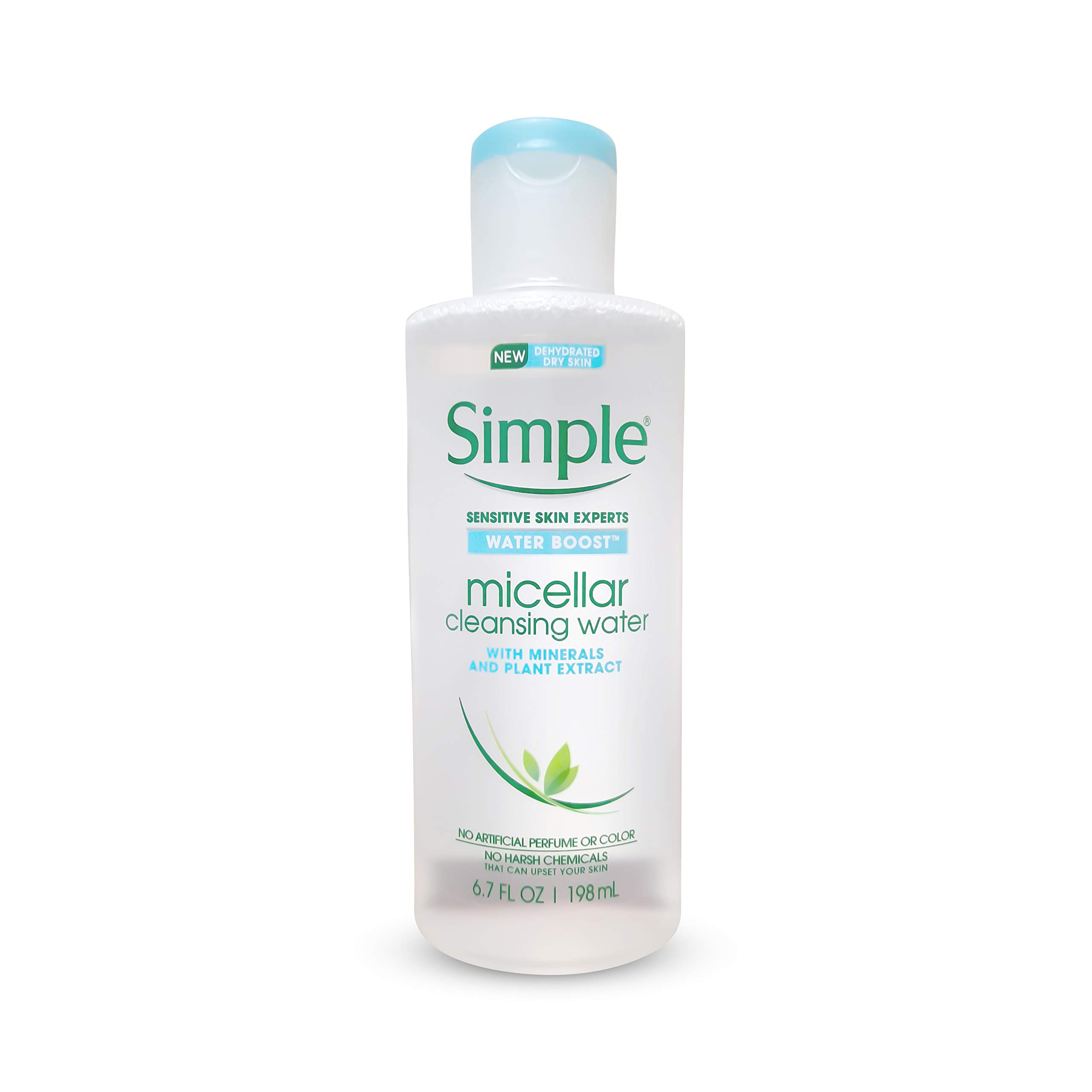 Simple Water Boost Micellar Cleansing Water for Sensitive Skin, 6.7 Fluid Ounce