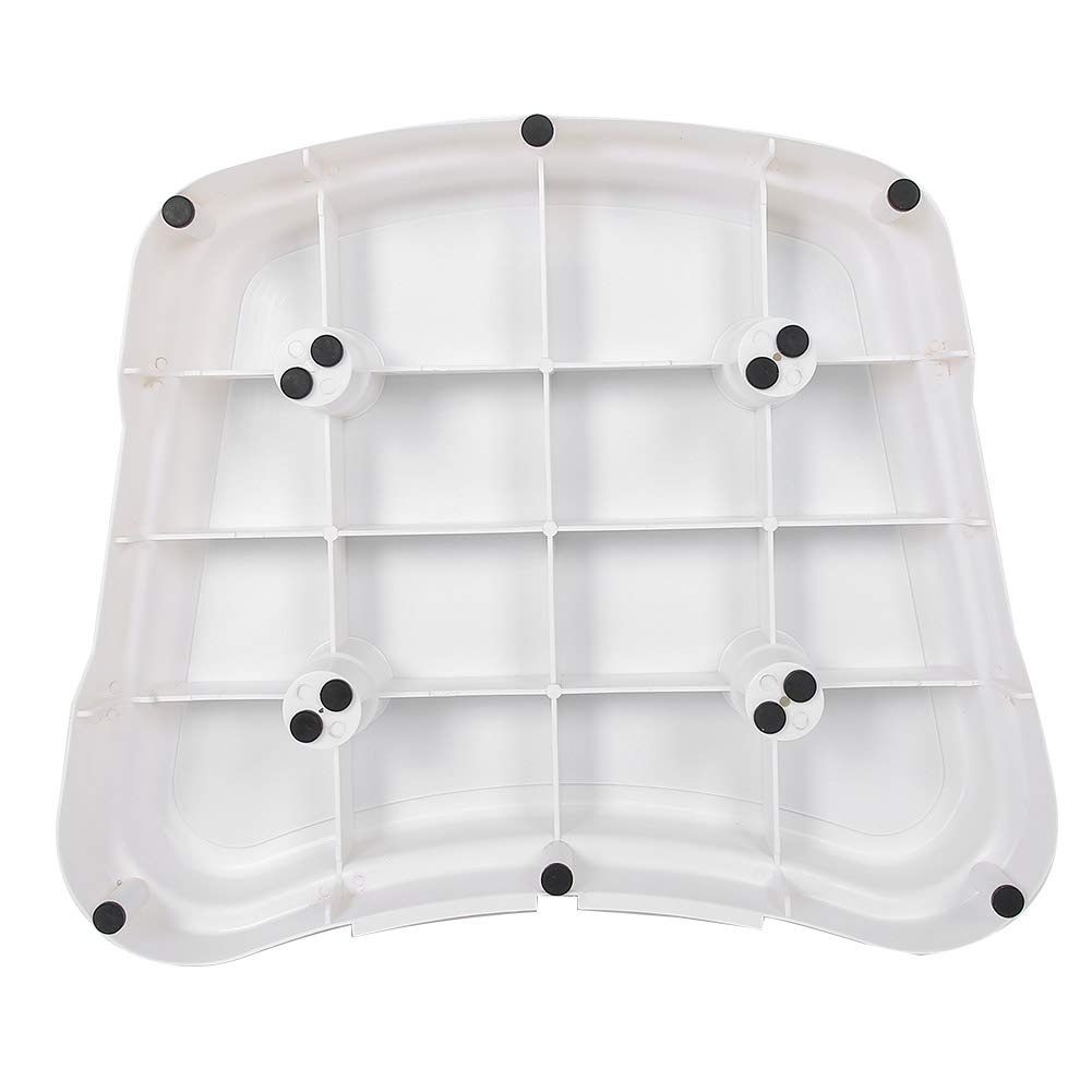 QIRG Shower Stepping Stool, 4 inches Stackable Non Slip Sturdy Removable Portable Bath Step Stool Heavy Duty Child Footstool Toddler Safety Steps with Rubber Foot Pad for Kitchen, Bathroom, Toliet
