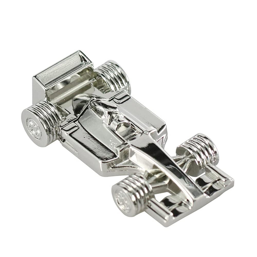 16GB Racing Car Shape USB 2.0 Flash Drive Thumb Drive Memory Stick Pen Drive U Disk Data Storage Jump Drive USB Drive Flash Disk USB Stick USB Disk (Silver)