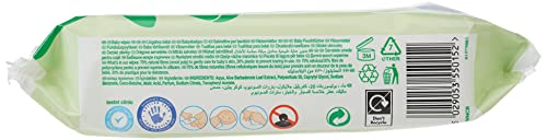 Baby Wipes Natural Care with Aloe Vera Huggies Wipes 56 Pc Kids