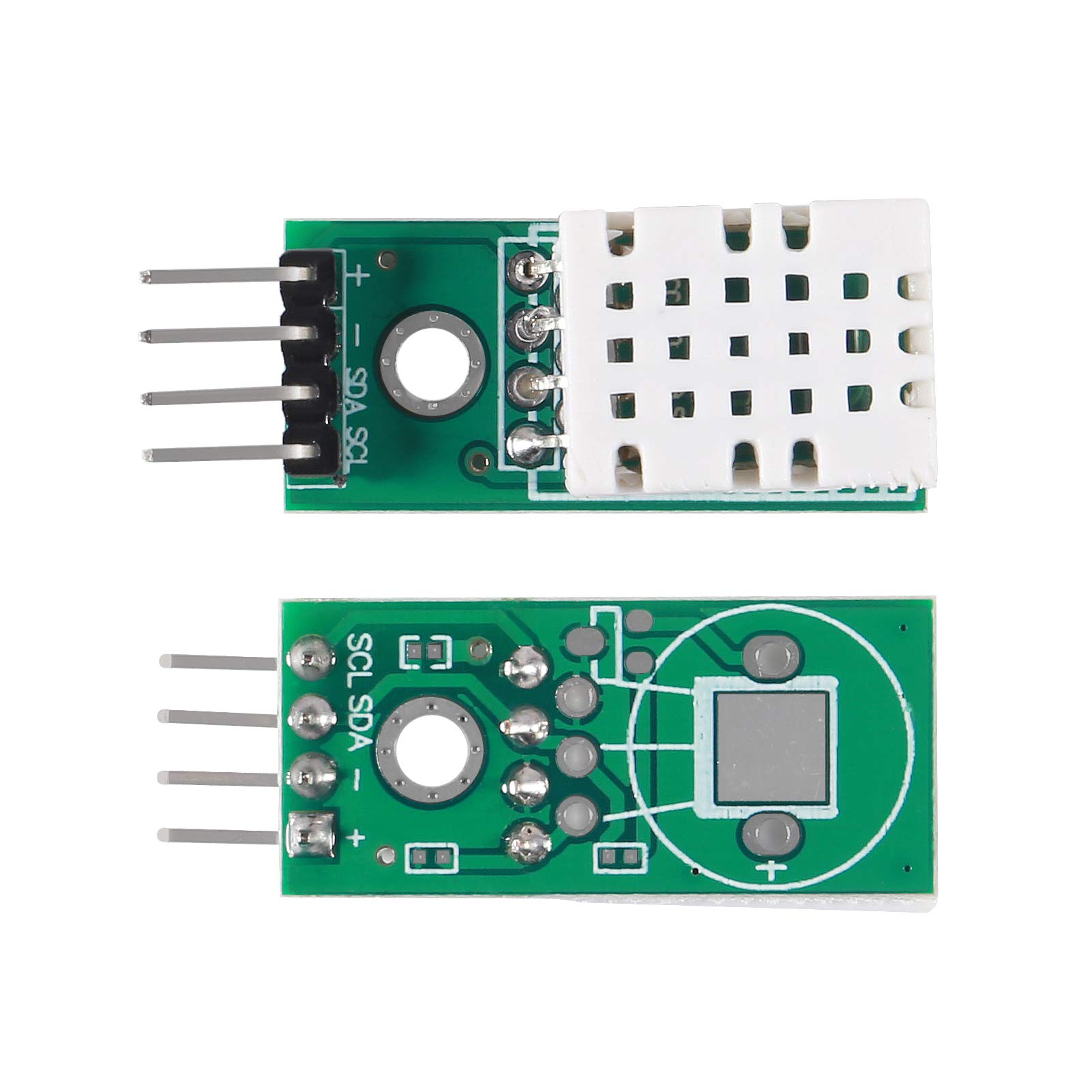 5Pcs SHTC3 high-Precision Digital Temperature and Humidity Sensor Measurement Module I2C Communication Better Than AM2302 DHT22