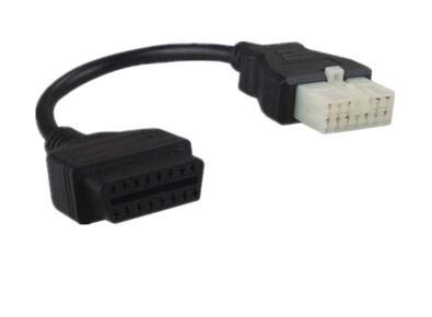 12 Pin OBD1 to 16 Pin OBD2 Diagnostic Cable for Mitsubishi