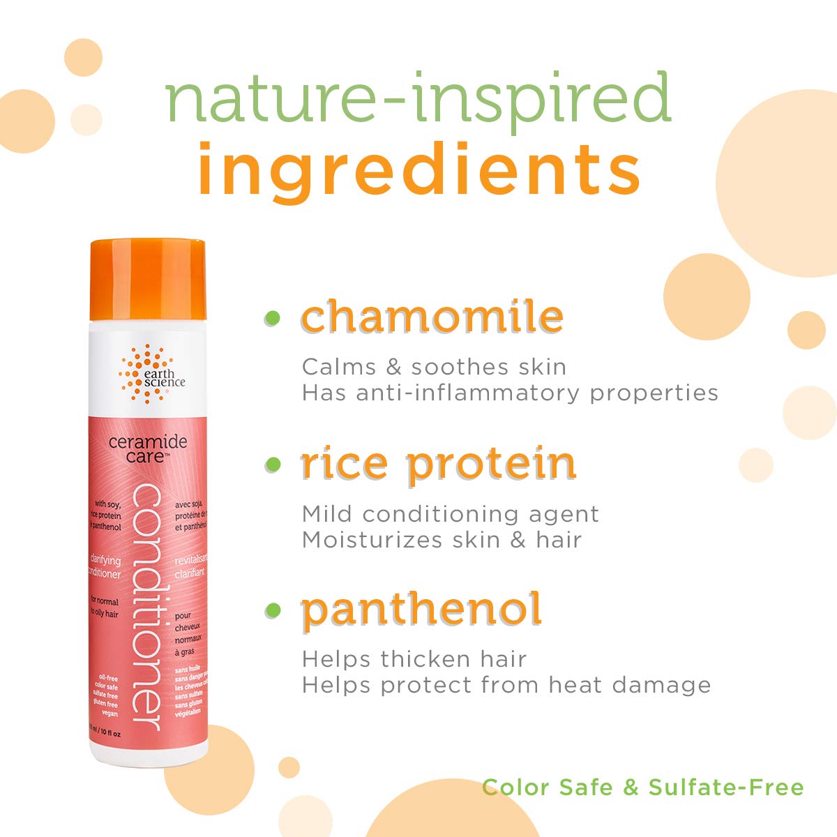 Earth Science Ceramide Care: Clarifying for Normal to Oily Hair (Conditioner 2 Pack)