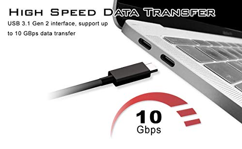 Archgon 480GB External RGB SSD Drive USB 3.1 Gen.2 Max. Read and Write Up to 500MB/S Model C503RGB (480GB, RGB)