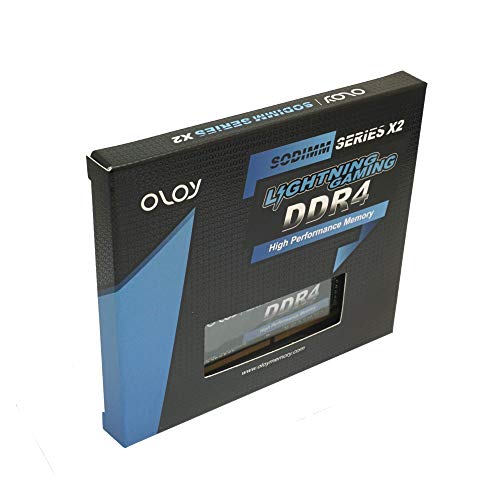 OLOy DDR4 RAM 32GB (2x16GB) 3200 MHz CL18 1.2V 260-Pin Laptop SODIMM (MD4S1632180BZ0DH)
