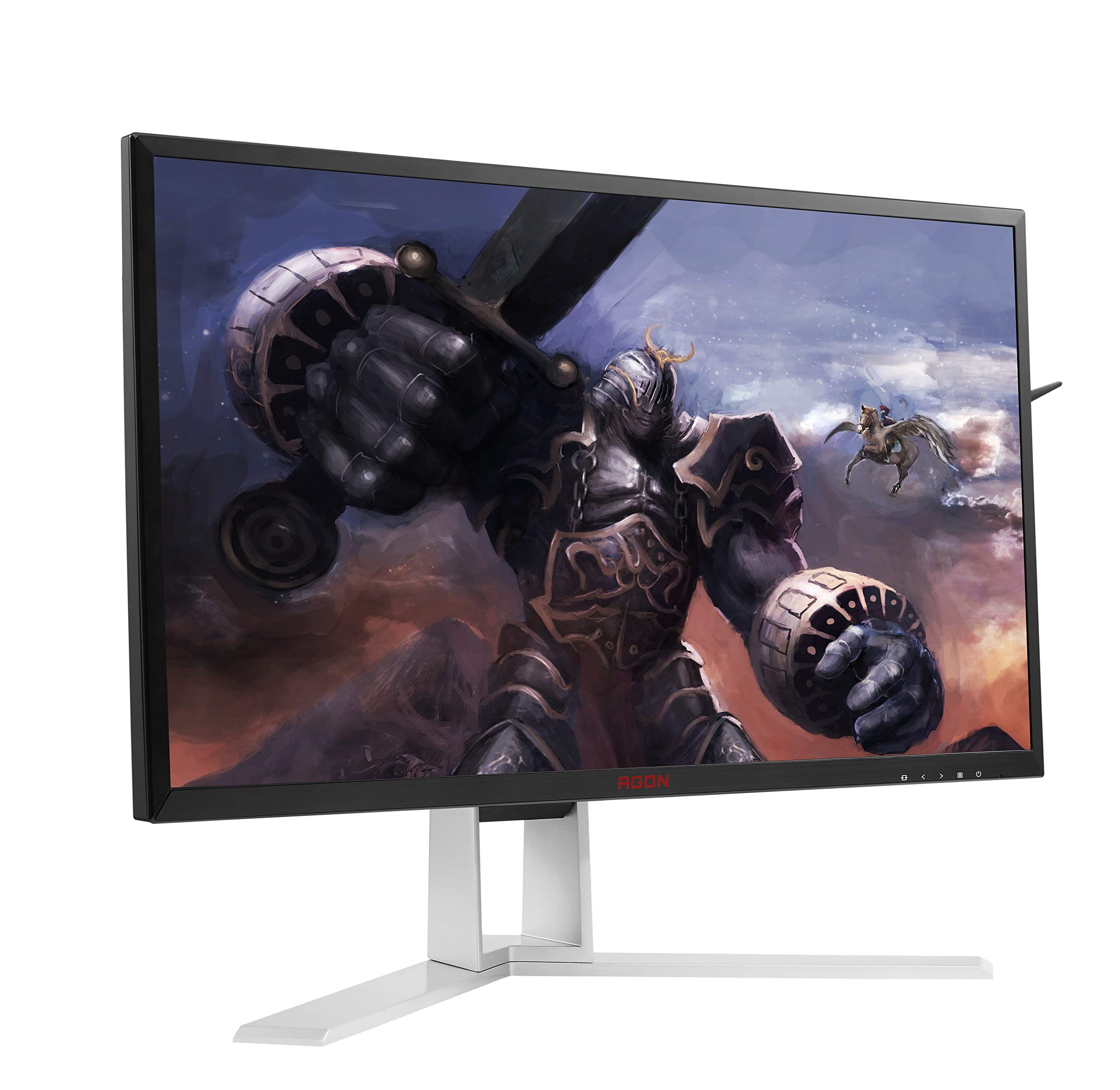 AOC Agon AG271UG 27" Gaming Monitor, G-SYNC, 4k/ UHD (3840x2160), IPS Panel, 60Hz, 4ms, Height Adjustable, DisplayPort, HDMI, USB (Renewed)
