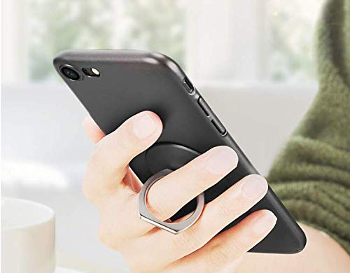 Cell Phone Finger Ring Holder Stand with Car Mount for Smartphone and Tablet,Kickstand 360 Rotation Grip Stand - Sunflower