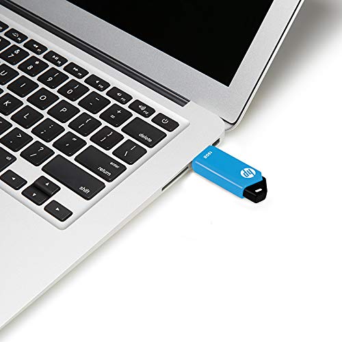 HP 16GB v150w USB 2.0 Flash Drive 10-Pack, Blue