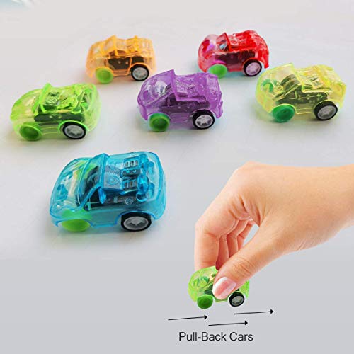 CF Natural Daily Cars Bath Bomb Gift Set with Pull-Back Cars Inside, 6 Pack 7oz Huge Bath Bombs for Kids, Organic Rich Foam and Strong Fizzie Bath Bombs for Chrildren…