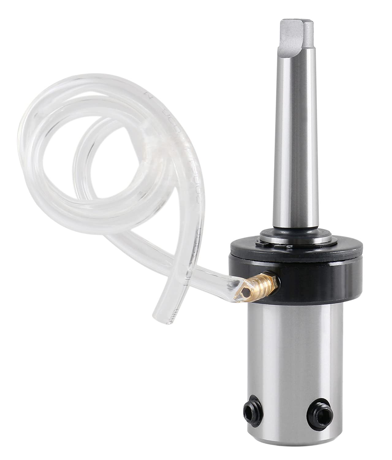 Accusize Industrial Tools Mt2 to 3/4 inch Weldon Shank with Coolant System for Drill-Use Annular Cutter on Drill Press, Mc10-0002