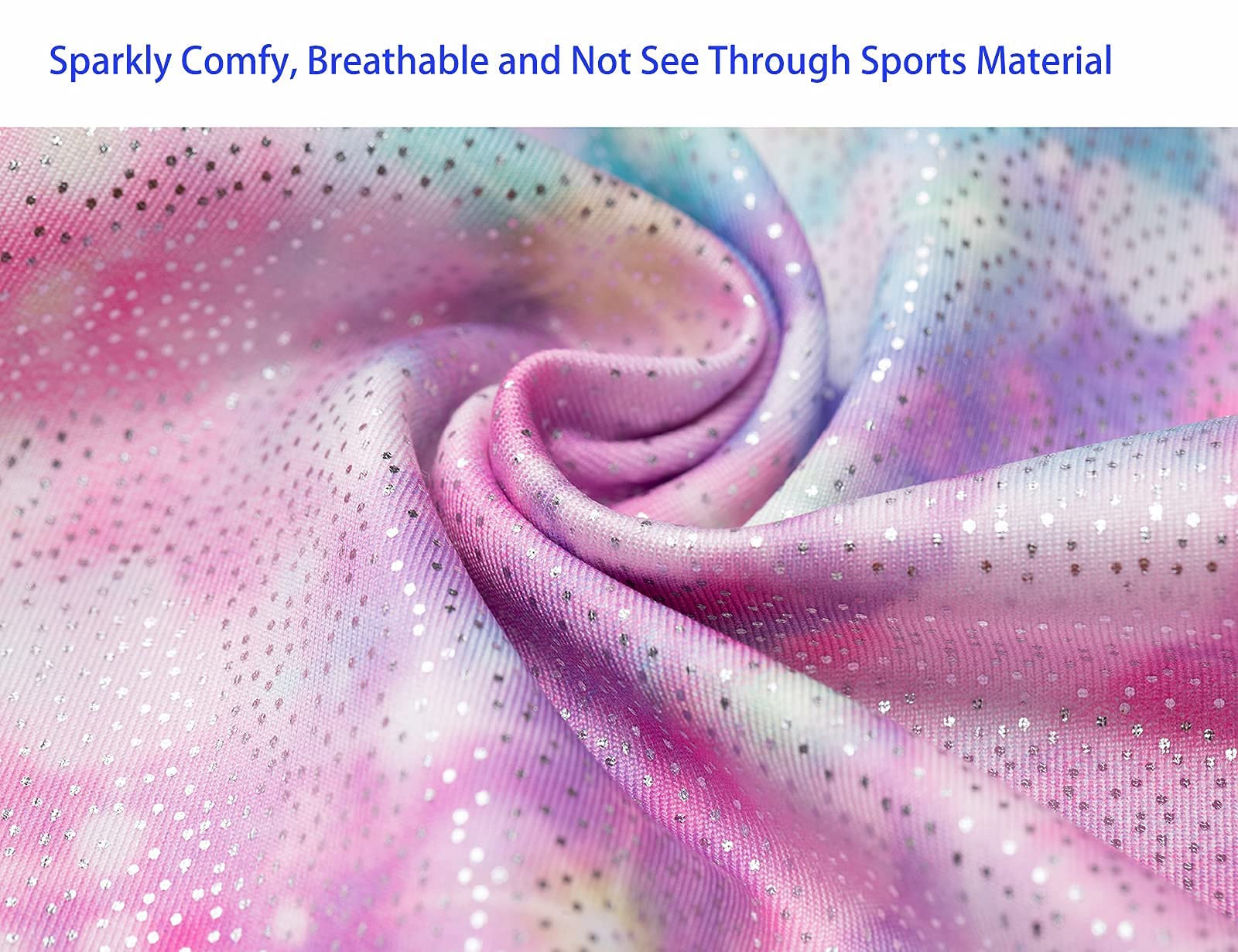 Domusgo Toddlers Girls Gymnastics Leotards Size 2t 3t Long Sleeve Sparkly Rainbow Love Heart Outfits
