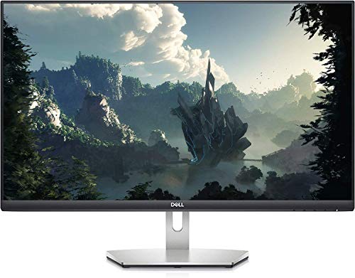 Dell Newest 27-inch QHD 1440p (2560 x 1440) IPS Ultra-Thin Bezel Monitor, 75Hz Refresh Rate, ADM FreeSync, HDMI, DisplayPorts, Built in Speakers, VESA Certified, Sliver