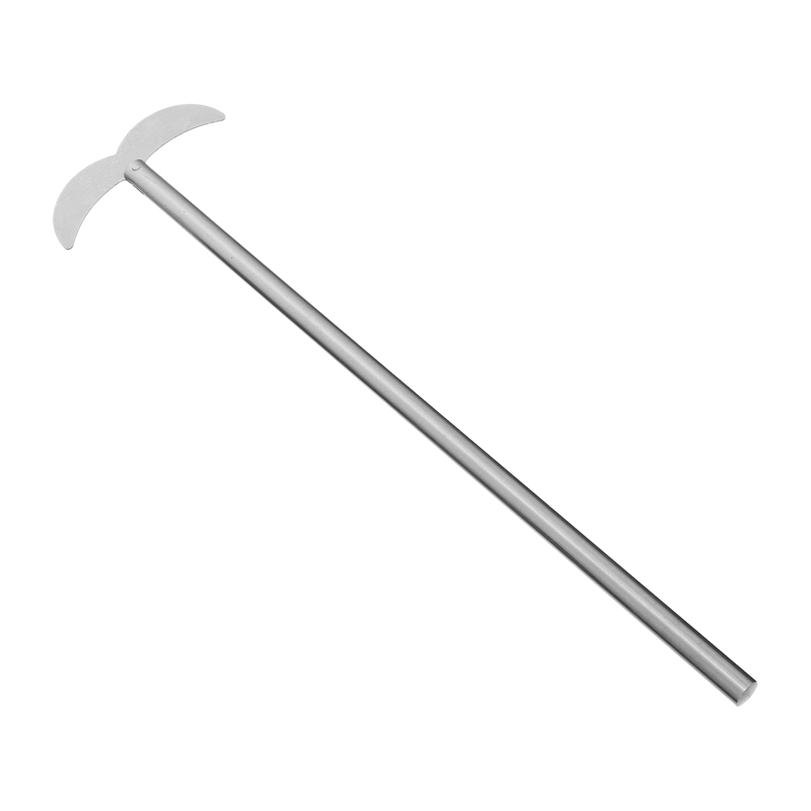 Electric Stirring Rod Overhead Stirrer Mixer Shaft Stainless Steel Mixing Paddle Chemistry Experimental Stirring Bar for Flask in Lab