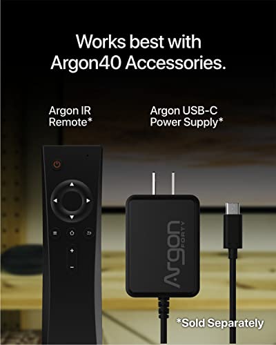 Argon Poly+ Case for Raspberry Pi 4 4GB/2GB/1GB | Heat Sink Included