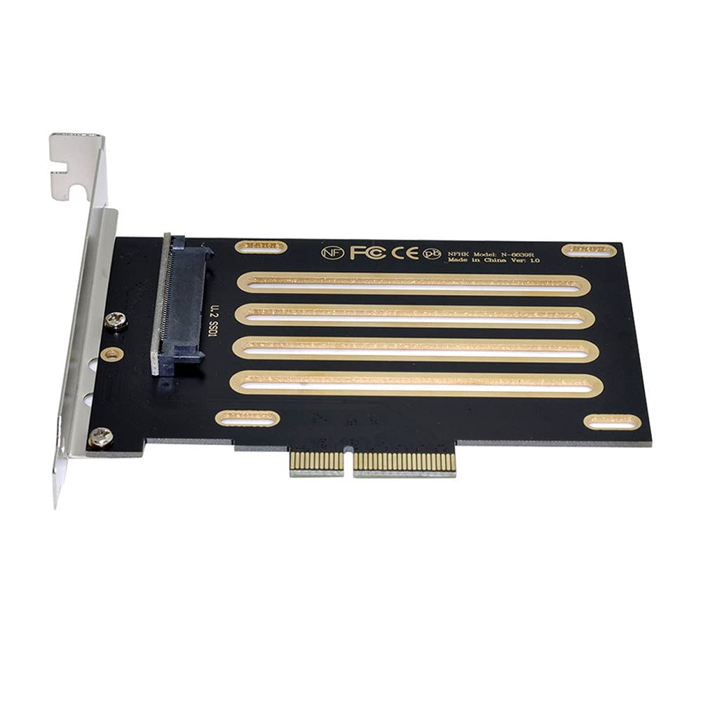 xiwai PCI-E 3.0 x4 Lane to U.2 U2 Kit SFF-8639 Host Adapter for Intel Motherboard & 750 NVMe PCIe SSD
