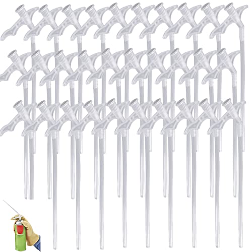 30 Pieces Spray Foam Tubes Nozzle Tips Gap Filling Foam Spray Replacement Tube Trigger and Tube Assembly