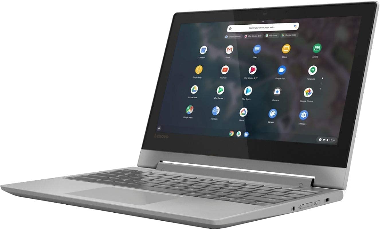 Lenovo - Chromebook Flex 3, 2-in-1 11.6" Touch Screen - MediaTek- 4GB Memory - 32GB eMMC Flash Memory - Platinum Grey, Bundle with Woov HDMI Cable