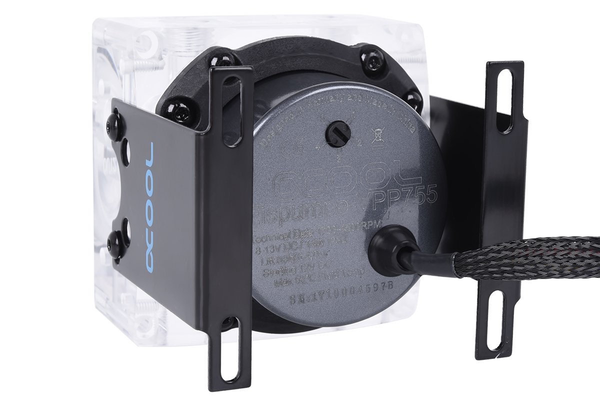 Alphacool 13306 Eispumpe VPP755 - G1/4 Inner Thread Including Eisdecke D5 - Acryl V.3 Water Cooling Pumps