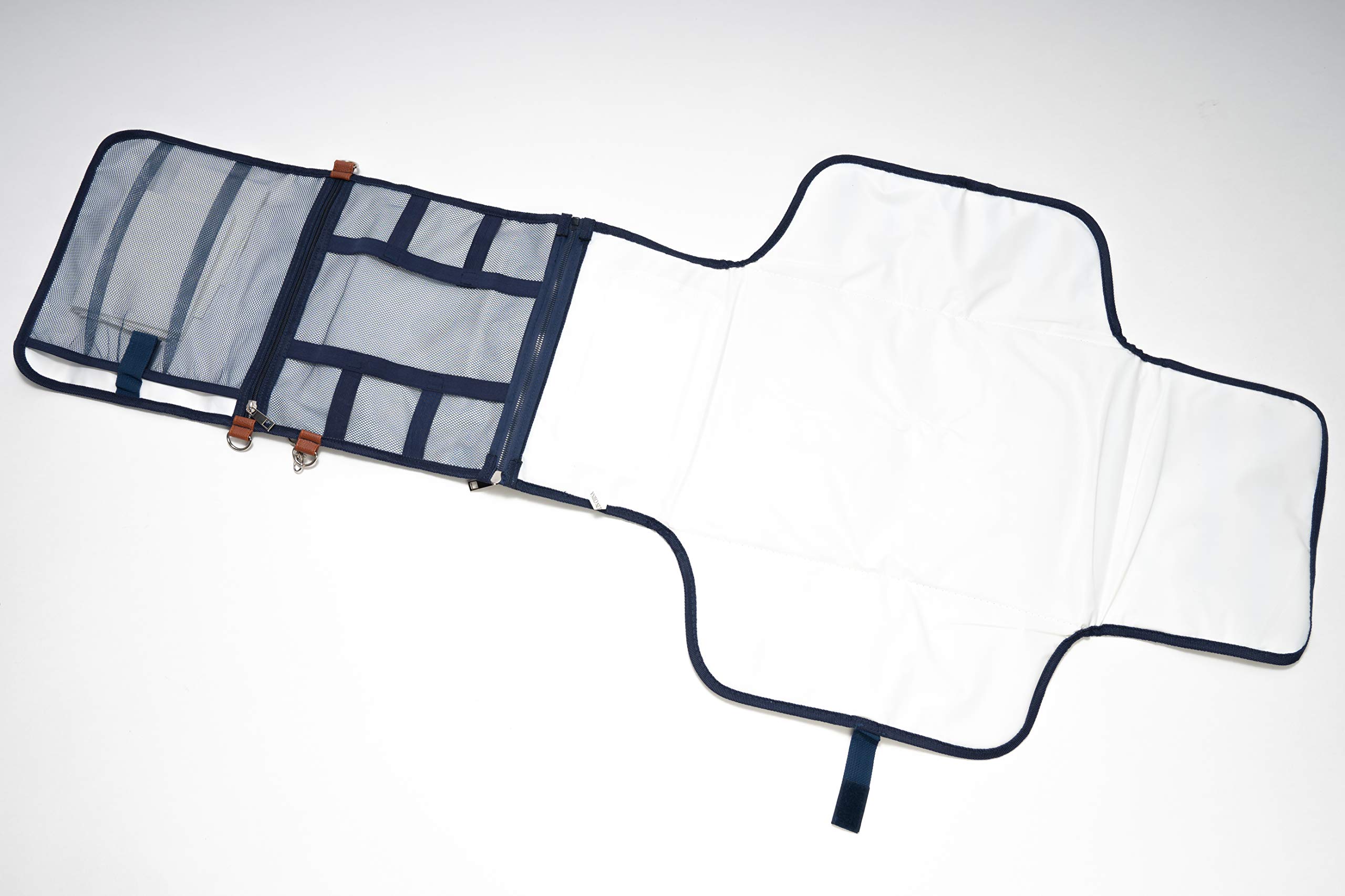Baby Portable Diaper Changing Waterproof Pad with Pockets for Diapers and Baby Accessories