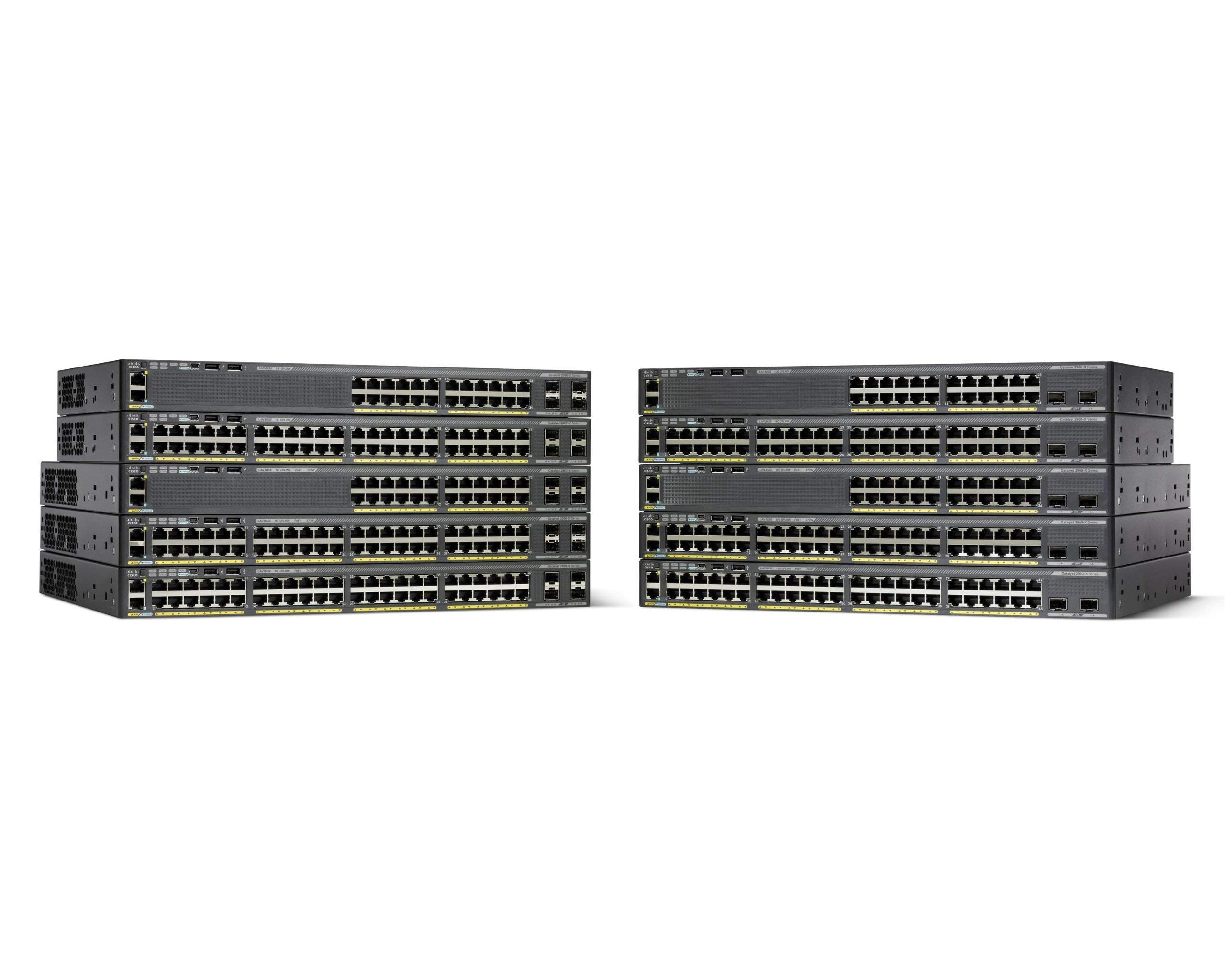 Cisco WS-C2960X-24TD-L Catalyst 2960 X 24 GigE LAN (Renewed)