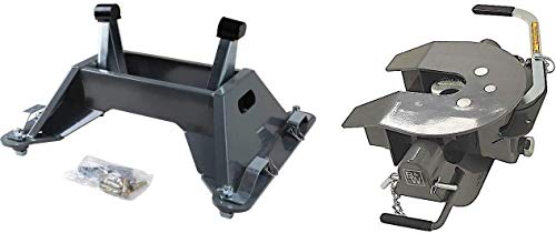 B&W Trailer Hitches 20K Companion OEM Fifth Wheel Hitch - Compatible with 2020-2024 Chevrolet/GM OEM Puck System - RVK3710
