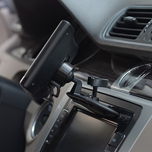 APPS2Car GPS Mount, CD Slot GPS Mount GPS Holder Base Compatible with Garmin Nuvi Serie 3.5-7 inches Sat Nav CD Player Mount