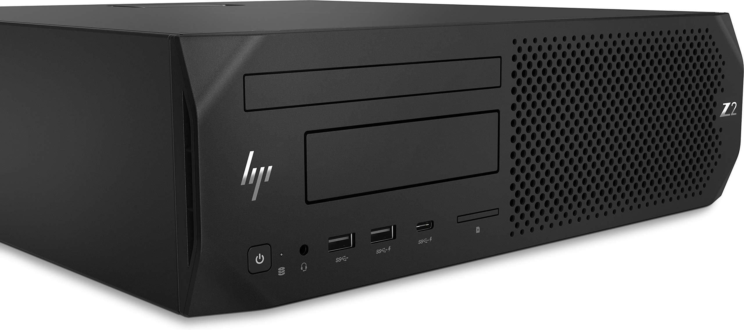 HP Z2 Small Form Factor G4 Workstation - 8th Gen Intel Core i7-8700 3.2GHz, 16GB RAM, 256GB SSD, DVD-RW, GFX Intel Integrated Coffeelake, GigE, 1x USB-C, Win 10 Pro 64-bit