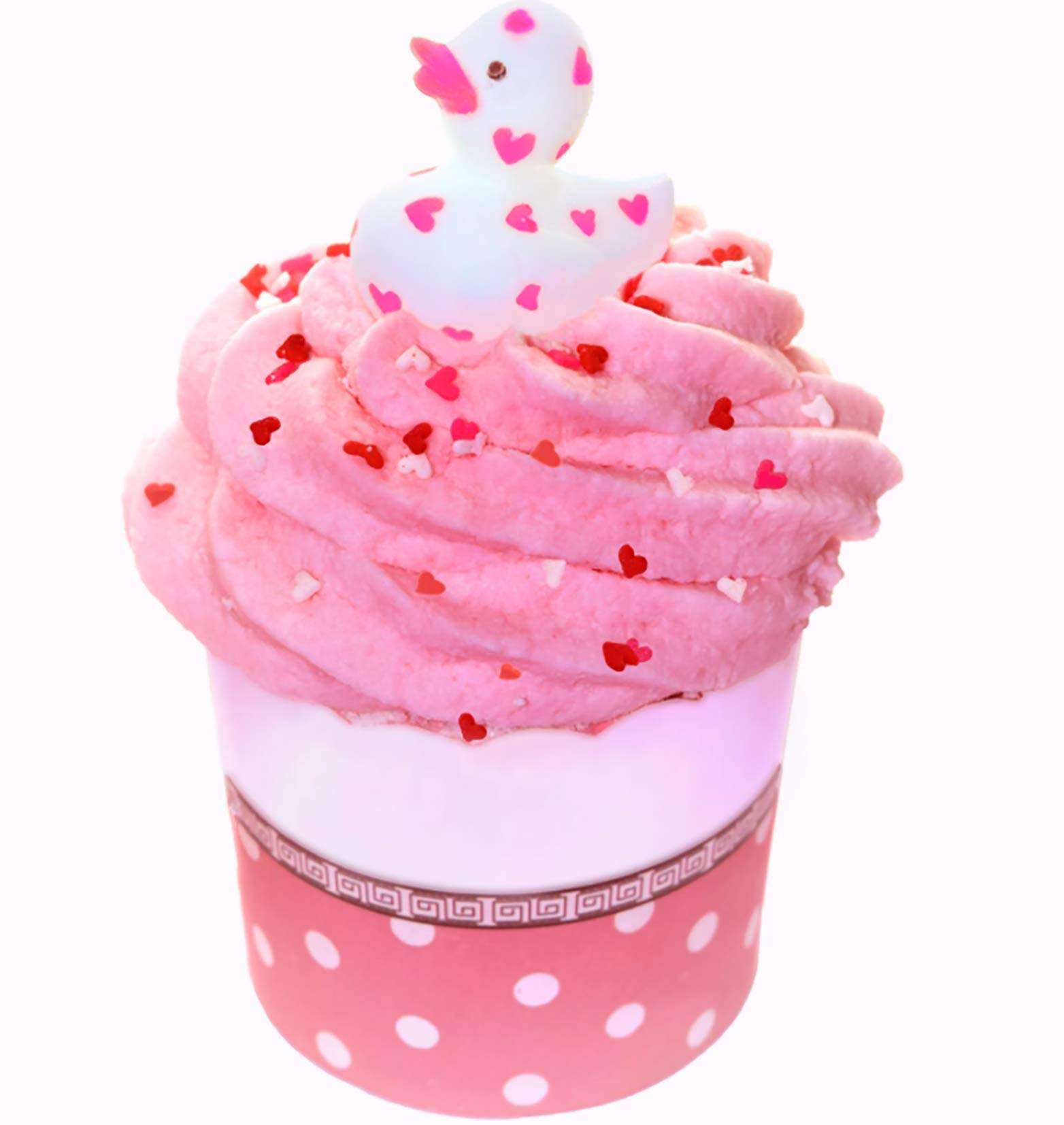 4E's Novelty Valentines Day Rubber Ducks (24 Pack) Heart Themed Duckies, Class Valentines Day Gifts for Kids Bulk, Valentines Day Party Favors Classroom Exchange Prizes for Kids Class
