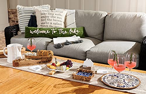 Mud Pie Tassel Fringe Pillow, Square, 20" x 20"