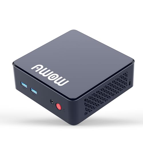 Mini PC J4105 128GB SSD Windows 11 Pro Mini Desktop Computer 8GB DDR4, 2*HDMI2.0 4K@60Hz, Dual-Band WiFi, USB3.0 * 4,USB2.0 * 1, Gigabit Ethernet, BT, AL34 Micro PC