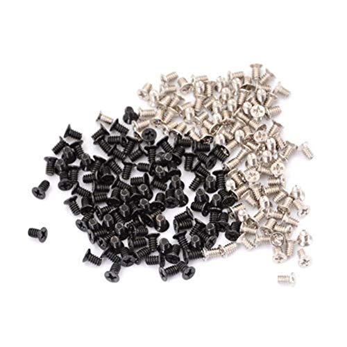 Durable Flexible 100pcs PC Case 32 * 6mm Hard Drive HDD Caddy Hot Swap Server Tray Mount Screw Flat Countersunk Head DIY Computer (Color : Black)