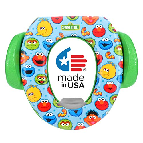 Sesame Street"Best Friends" Soft Potty Seat 1 Count (Pack of 1)