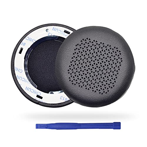 Aiivioll Replaceable Earmuffs Compatible with Duet BT,Duet Bluetooth Wireless Ear Pads Headphones Ear Pads Protein PU Leather Earpads Repair Parts(Black)