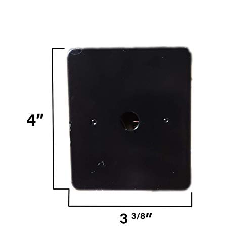 Class A Customs | 2 Pack of Long Telescoping Trailer Swing Down Jacks (1,000 lb. Capacity Each) 16" - 22.5" | Includes 9" Long Bar/Crank