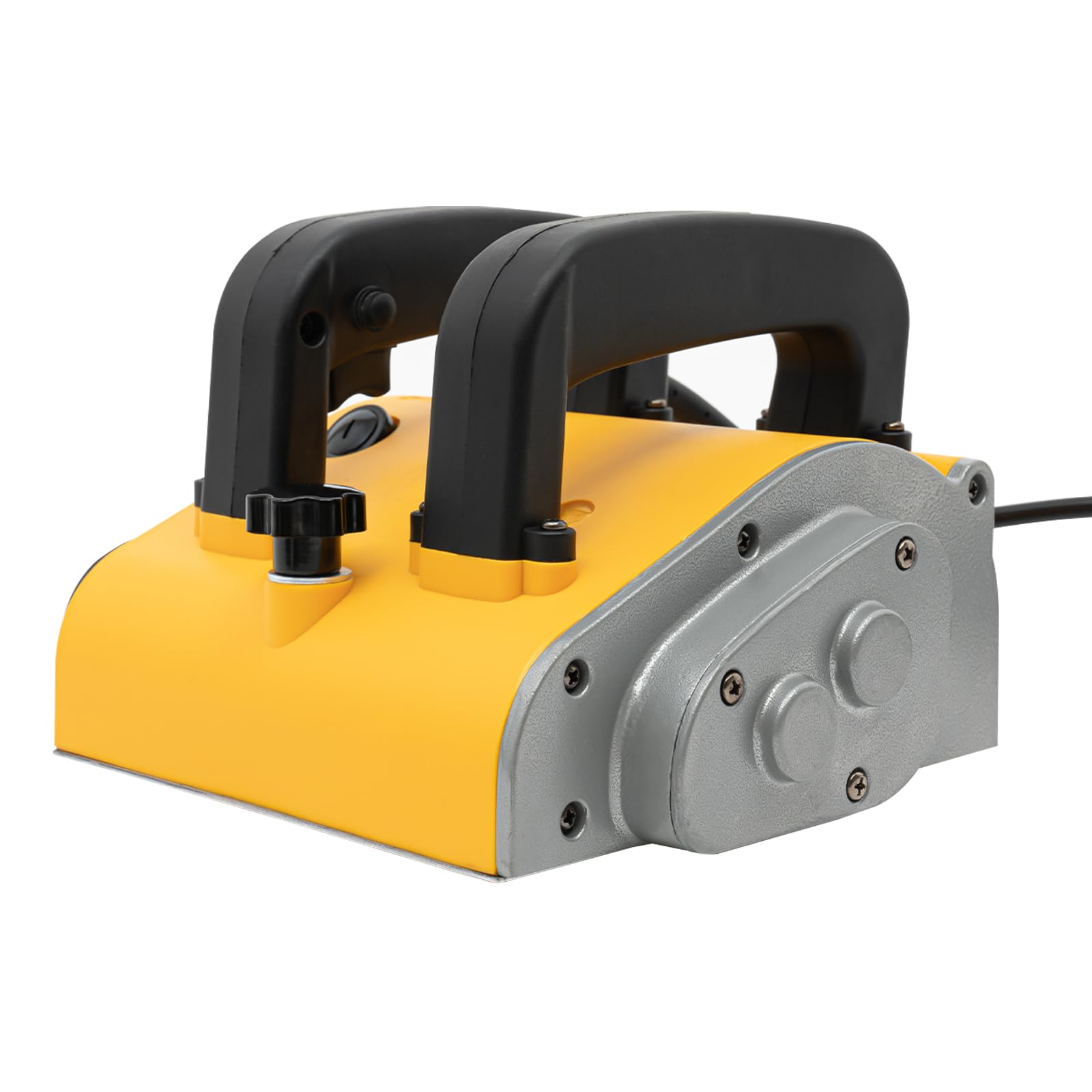 1200W Electric Wall Paint Scraper Machine Handheld Wall Surface Concrete Shovel with Steel Blades, Wall Planer with Dust Vacuum Bag 1-3MM Depth Adjustable for Paint Putty Removal, Wall Repair Tools