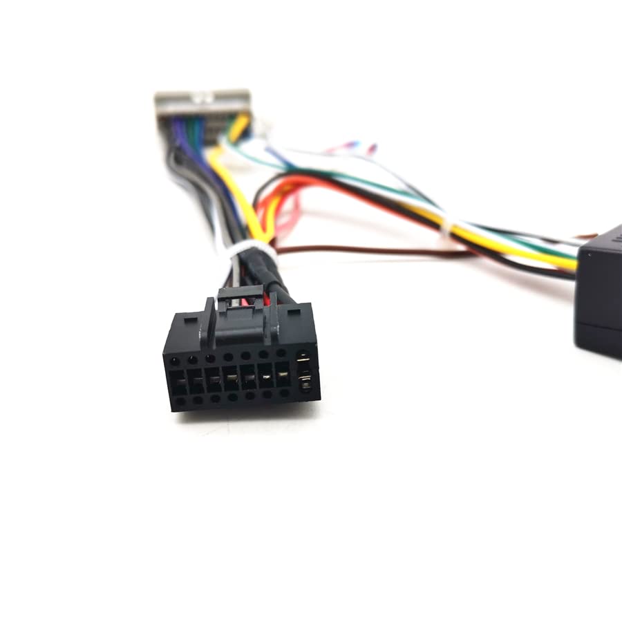 16 Pin Android Car Stereo Wiring Harness with Canbus for Wrangler JK 2008–2018