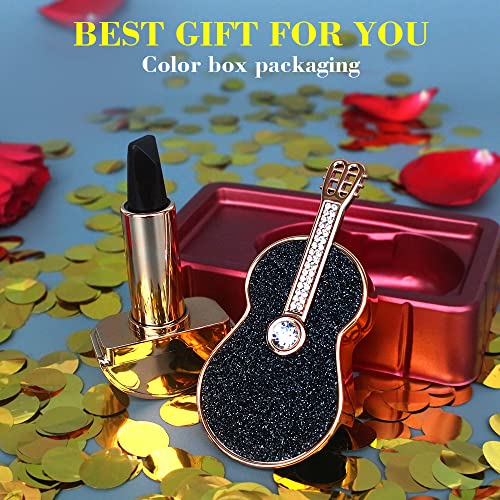 Petansy Peel Off Lip Stain 3 Colors Matte Tattoo Peel Off Lip Liner Set Long-lasting Waterproof Nude Lip Gloss Highly Pigmented Tattoo Lip Tint Stain (black, M)