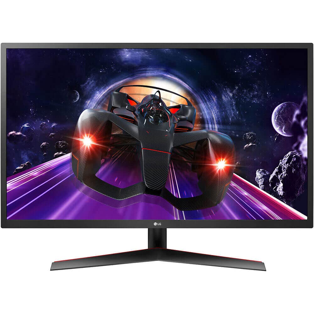 LG 24MP60G-B 24" Full HD (1920 x 1080) IPS Monitor with AMD FreeSync and 1ms MBR Response Time, and 3-Side Virtually Borderless Design - Black (Renewed)