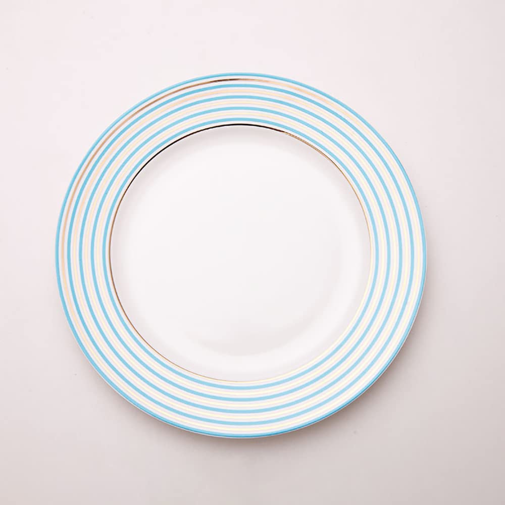 16-Piece Dinnerware Sets,Round Dinner Plates , Scratch Resistant, Lead-Free, Microwave, Oven, and Dishwasher Safe