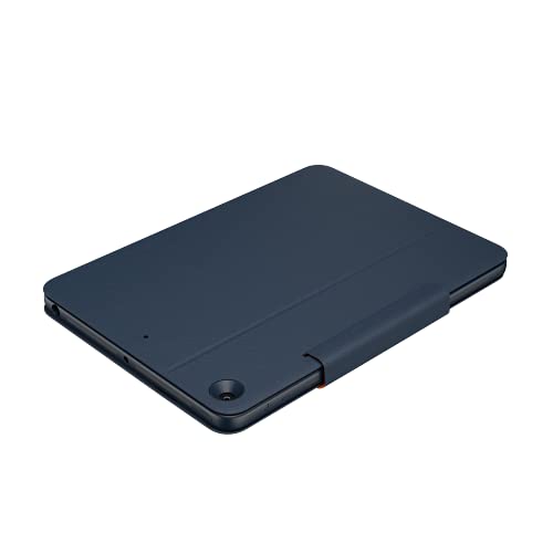 Logitech Rugged Combo 3 iPad Keyboard Case with Smart Connector for iPad (7th, 8th and 9th Generation) for Education - Classic Blue