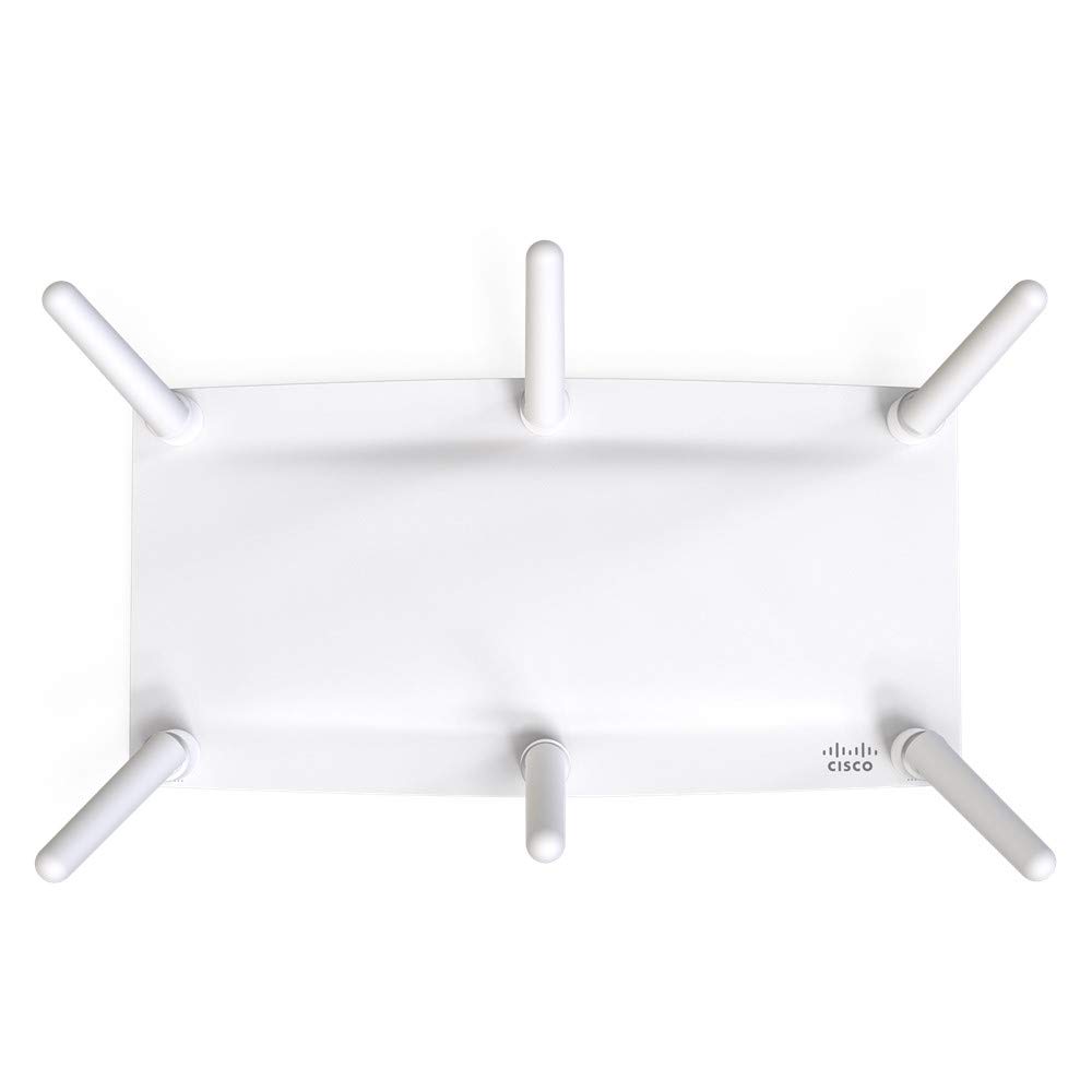 Cisco Meraki MR46E Wi-Fi 6 Indoor Access Point w/Multigig Ethernet and Antennas and 7YR License and Support (MR46E-HW+LIC-ENT-7YR)