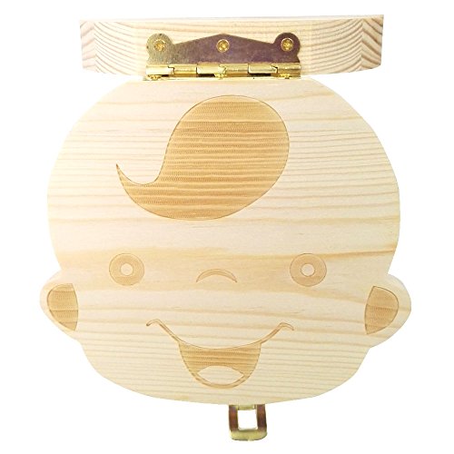 Baby Tooth Fairy Box Keepsake for Boys| Tooth Holder for Kids | Baby Party & Birthday Gift -Upgraded